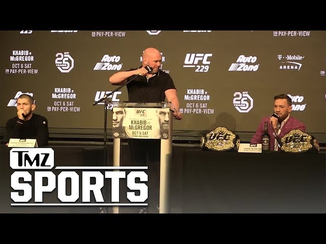 5 Things we noted from UFC 229 Press Conference