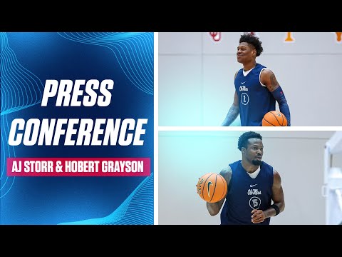PRESSER | Hobert Grayson and AJ Storr (06-24-25)