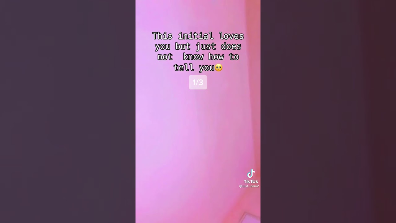this initial loves u