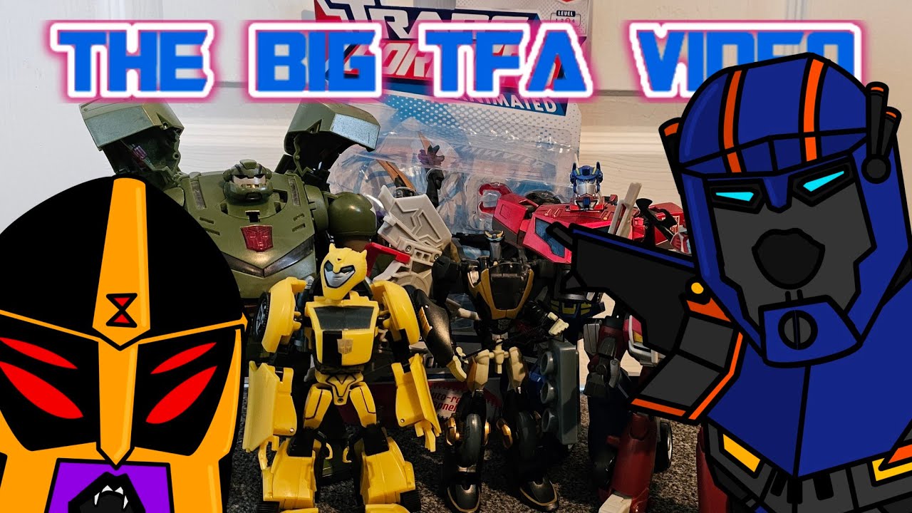 Every Hasbro Transformers: Animated Mould | The Big TFA Video