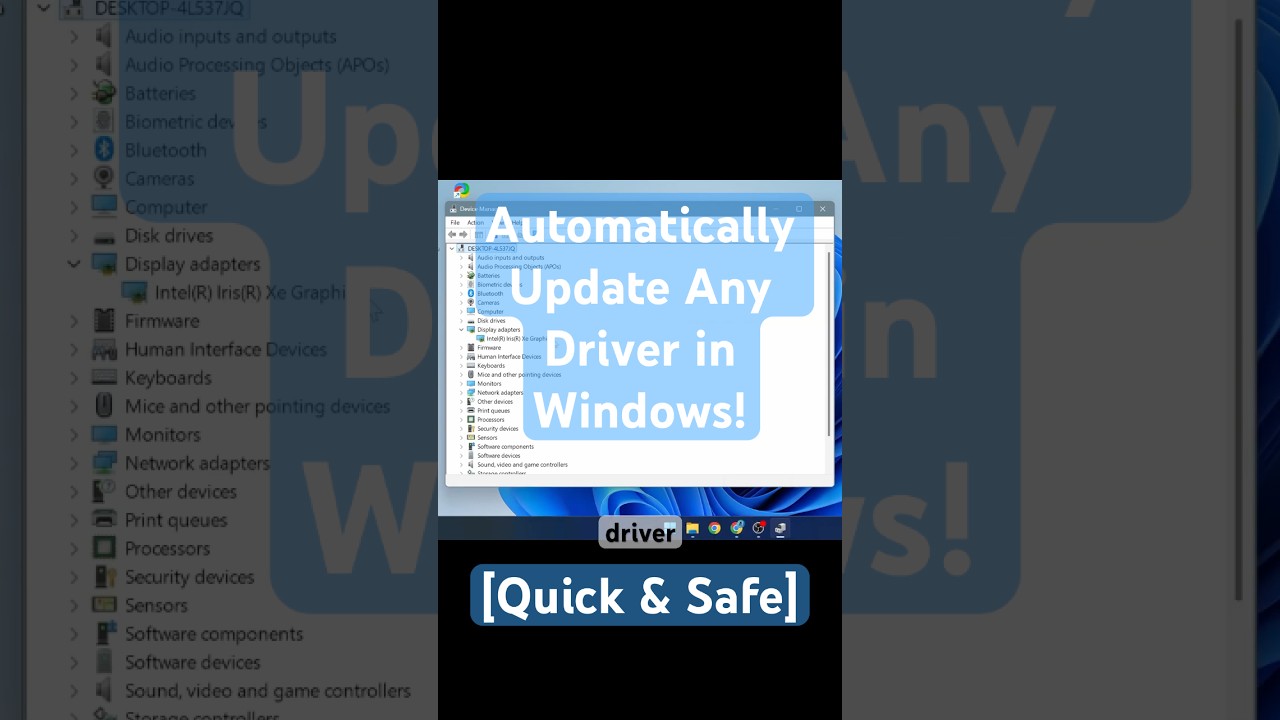 Automatically Update Any Driver in Windows 10/11 #windows