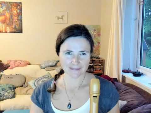 Recorder: Composition: 'The Moorland Stream' on a Fehr model III alto (treble) recorder in boxwood