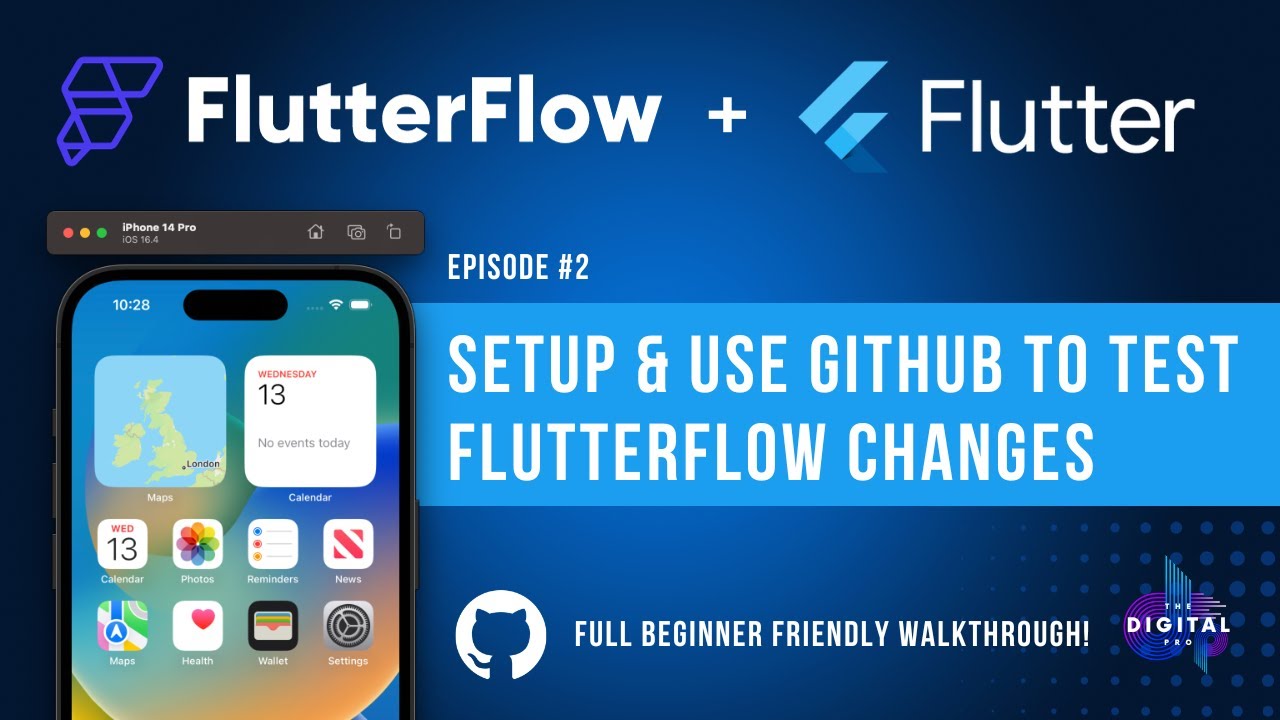 Using Github to Quickly Test your #FlutterFlow Projects on your Mac!