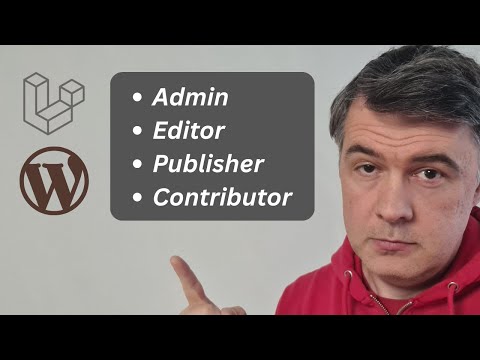 Laravel with Roles/Permissions from... WordPress?