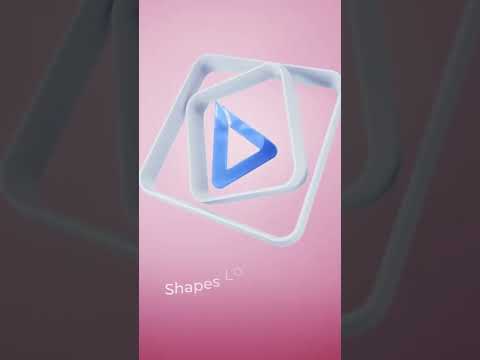3d Logo Animation | Clean Shapes Opener