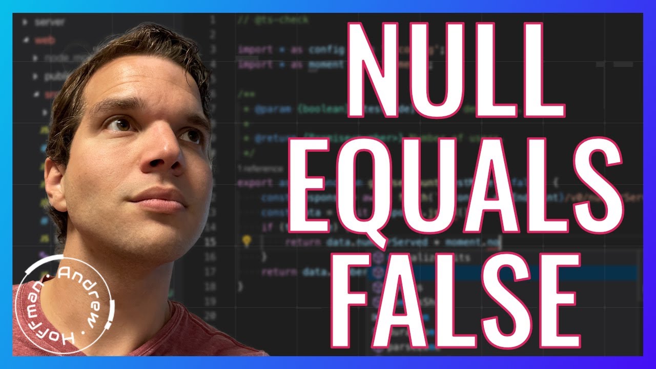Is NULL Equal to FALSE in JavaScript?
