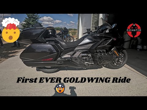 First time ever on a @Honda Goldwing.. Blew my mind