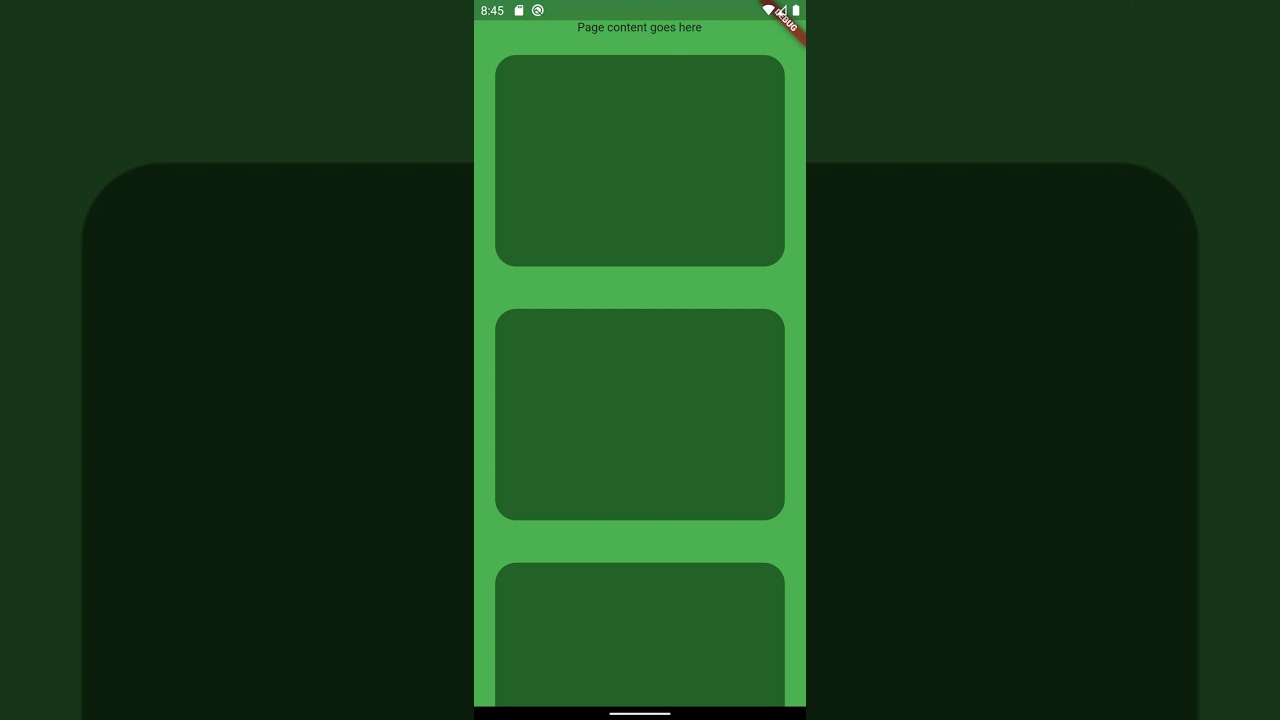 Customized pull to refresh page indicator in flutter