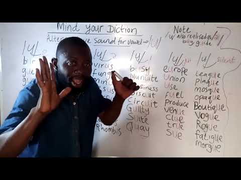 HOW TO PRONOUNCE ALTERNATIVE VOWEL /U/