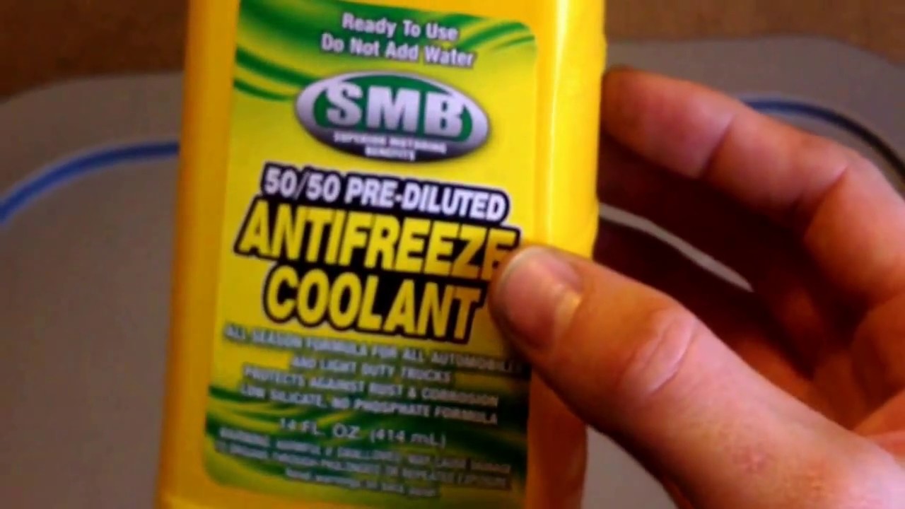 SMB 50/50 Antifreeze Coolant