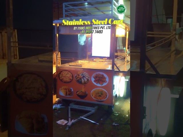 Food Cart Towing Model - Ss Food Cart Manufacturer from Lucknow