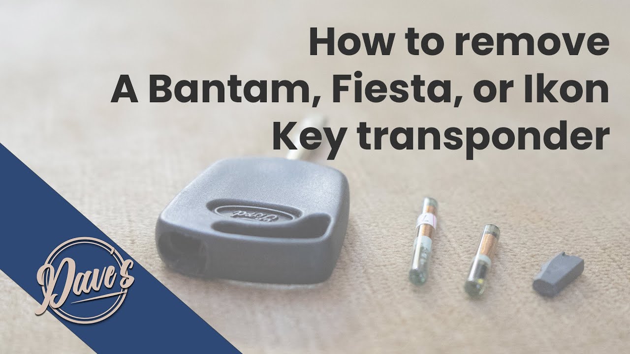 How to Remove a ROCAM key Transponder