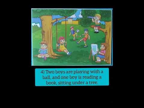 Describing a picture : 06 | (Park)