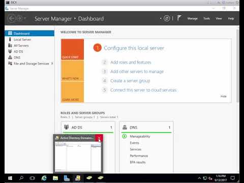 How to Add UPN on Microsoft Windows 2016 Active directory