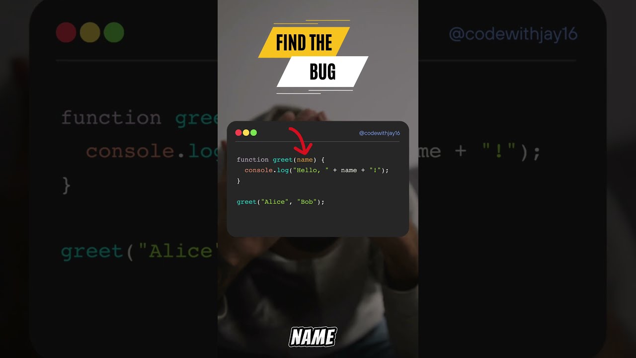 JavaScript Debugging for Beginners (Part 1) #coding #javascript #tutorial #quiz #beginner