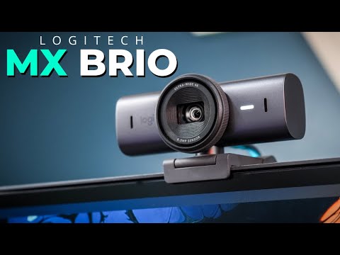 The ADVANCED AI Powered 4K Webcam! Logitech MX Brio 4K Webcam