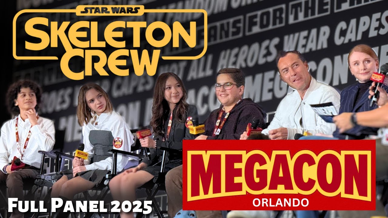 Star Wars Skeleton Crew Panel With Jude Law & Bryce Dallas Howard | MEGACON Orlando 2025 FULL Panel