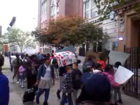 PS 138 my daughters n other students n rally