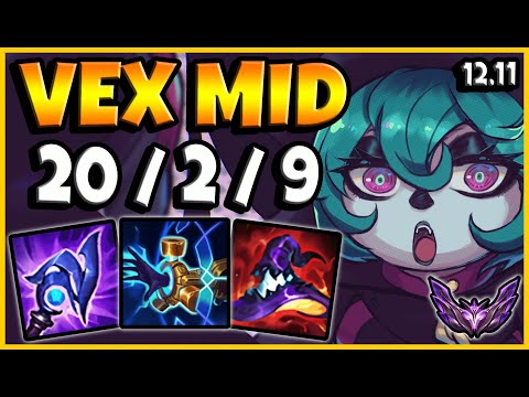 Vex MID vs Yasuo | NA Master Patch 12.11 | Season 12 🥇