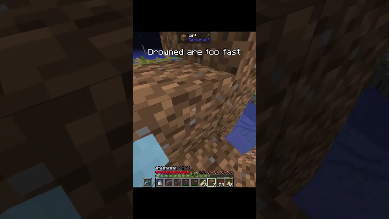 Is this just our server or is that a bug??  #minecraft #minecraftsurvival