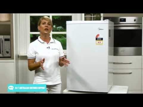 Midea MF92W 92L Upright Freezer appliance overview by product expert - Appliances Online