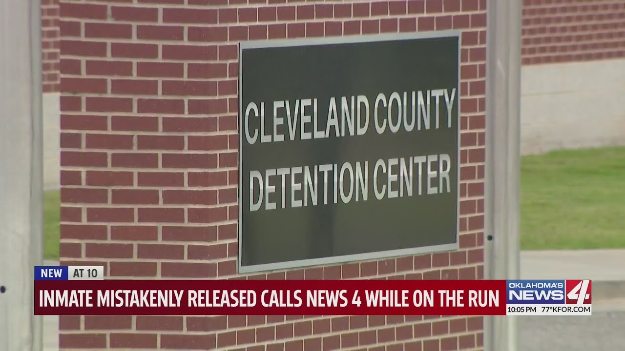 Inmate mistakenly released calls News 4 while on the run