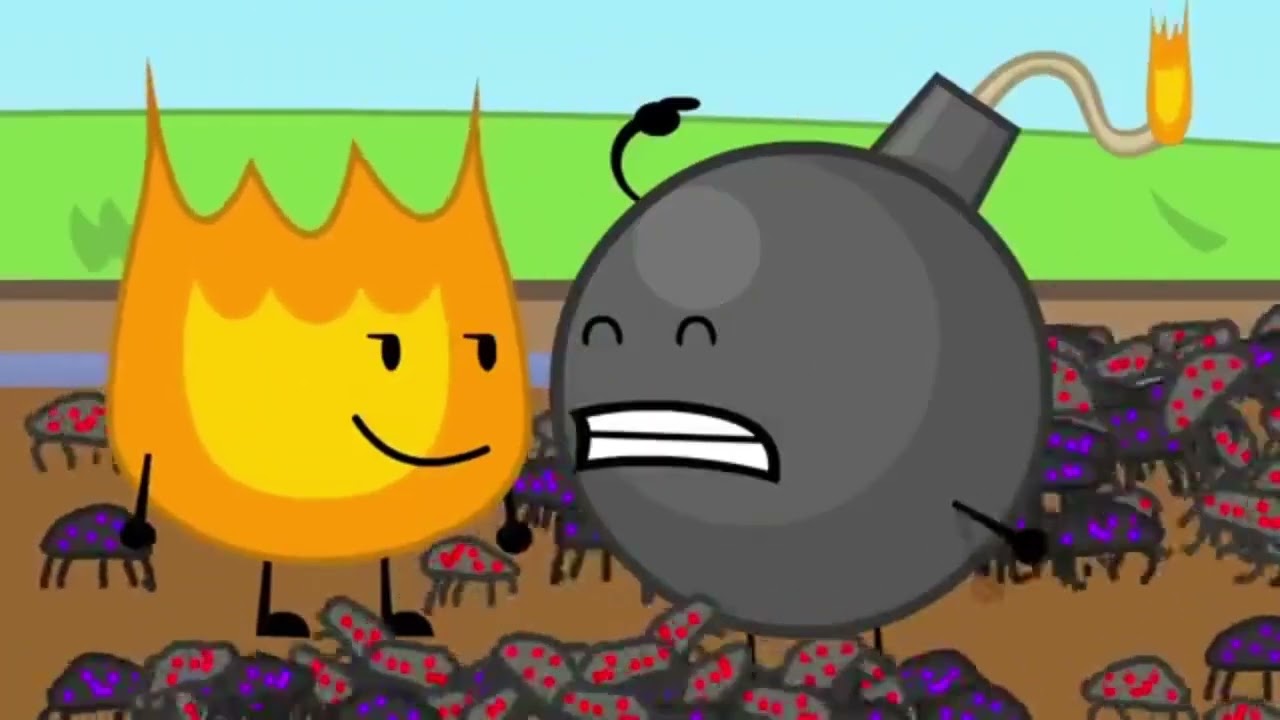 Bfdia 3: bomby Explosion ruby scream book ‎⁨@BFDI