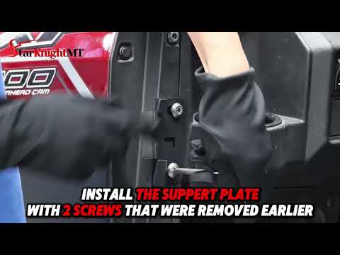 【Half-Door Upgrade】Polaris Ranger XP 1000 Aluminum Half Doors | StarknightMT