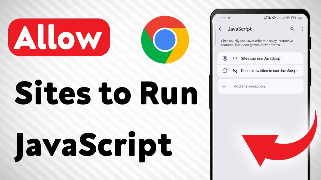 How to Allow Sites to Run JavaScript on Chrome (Updated)