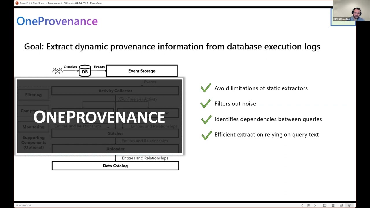 Provenance Research in Gray Systems Lab at Microsoft by Fotis Psallidas