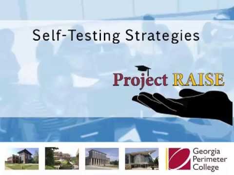 Self-Testing Strategies
