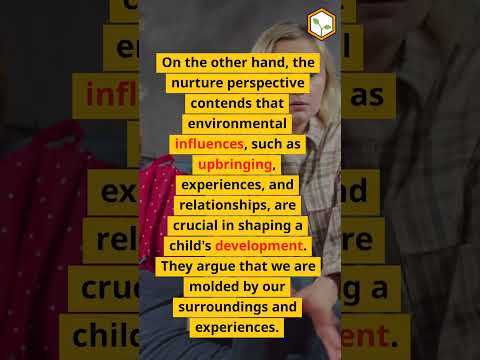 🧬 Nature vs. Nurture 🌱: Unraveling the Child Development Debate! 🔍