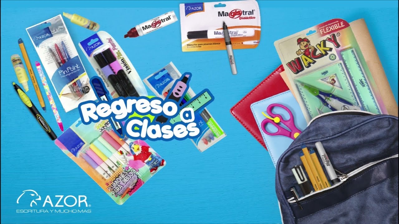 Línea de productos Azor | Regreso a clases con Azor