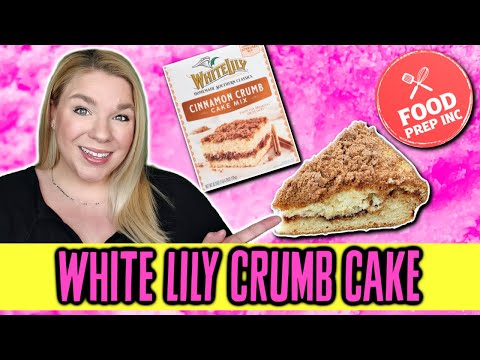 How To Make White Lily Cinnamon Crumb Cake