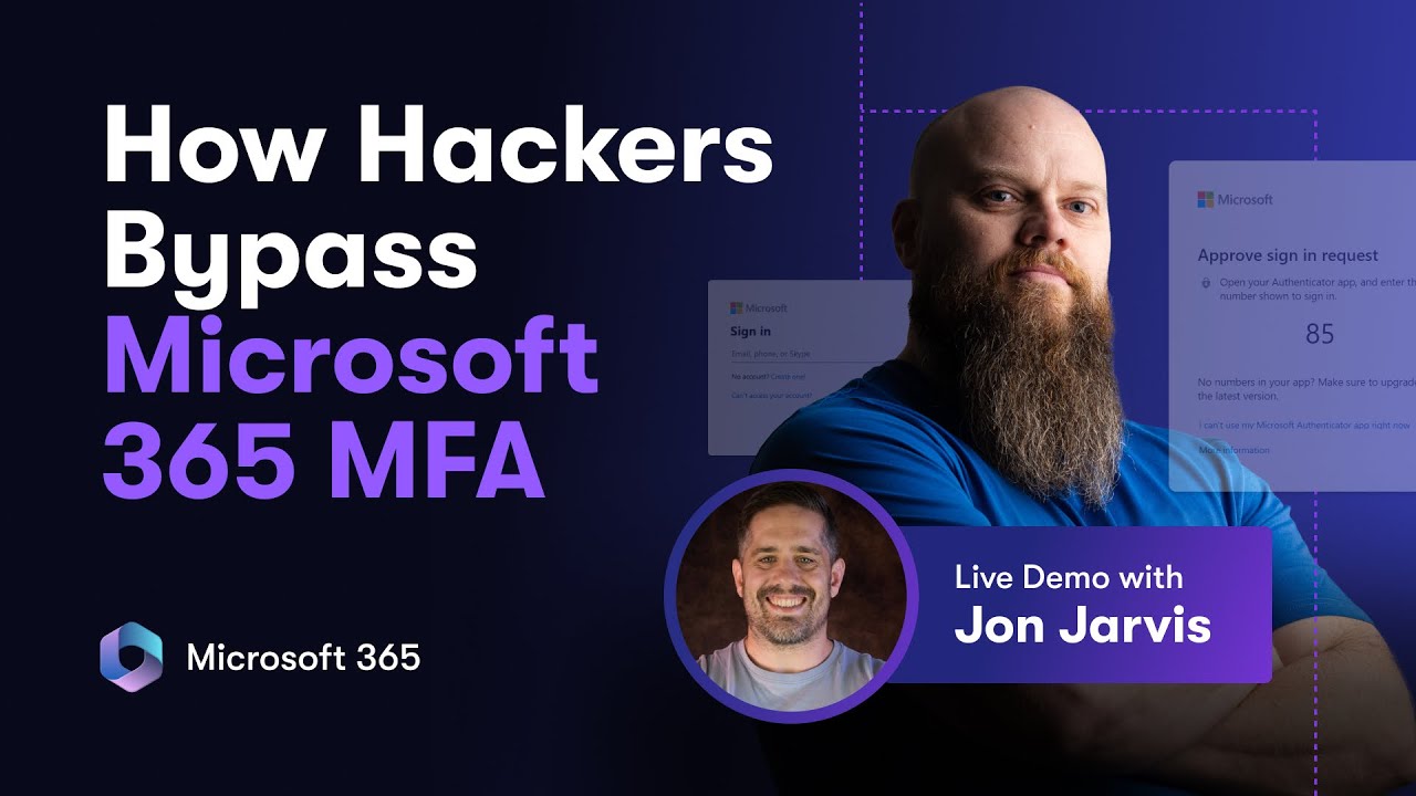 Microsoft 365 MFA Bypass: Live Hacker Demo Explained