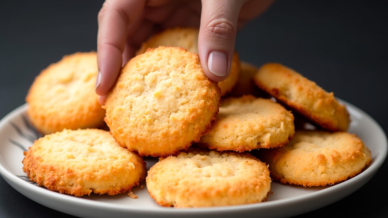 5-Minute Coconut Cookies that have taken the internet by storm!