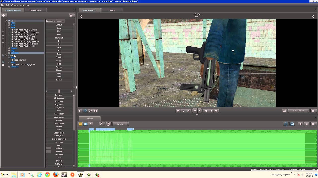 Source Filmmaker Tutorial - Complex Animations Part 1