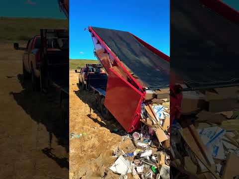 Horizon roll off trailer dump trailer #construction #dumpsterrentalbusiness #dumptrailer #truck