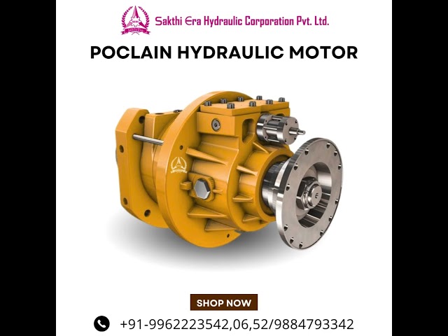 Poclain Hydraulic Motor - MS83 Poclain Hydraulic Motor Trader ...