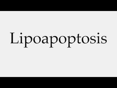 How to Pronounce Lipoapoptosis