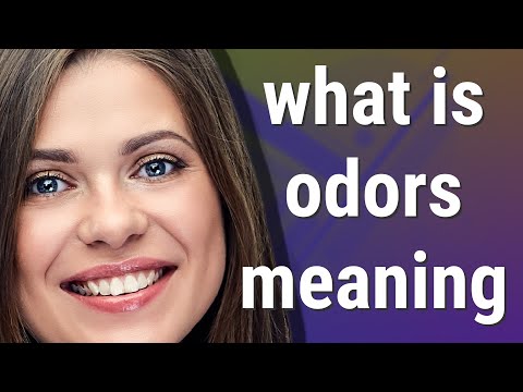 Odors | meaning of Odors