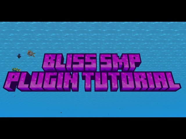 Bliss SMP Addon/Plugin Minecraft Data Pack