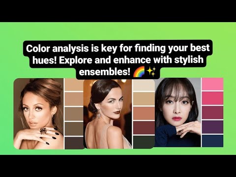 Colour Analysis | the colour suit you perfectly on your skin tone | Explore your perfect palette.