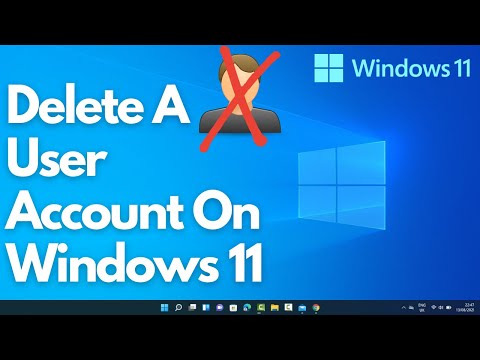 How To Delete A User Account On Windows 11