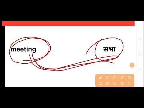 Meeting meaning in hindi/Hindi meaning of meeting/English Vocabulary in hindi/Word meaning in hindi
