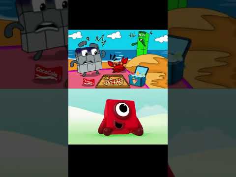Funny Numberblocks fanmade coloring story part 7 #numberblocks #shorts