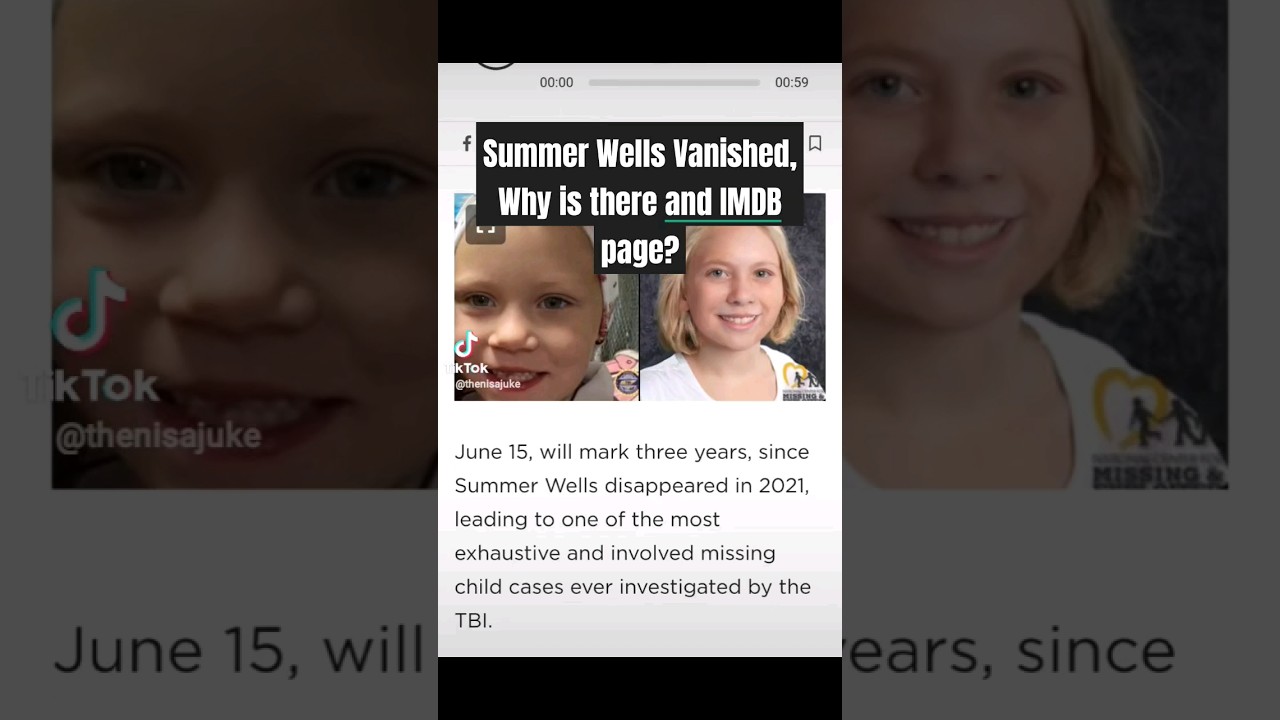 Summer Wells Disappearance/IMDB Page, Do the Parents Know? #truecrimestories #summerwells
