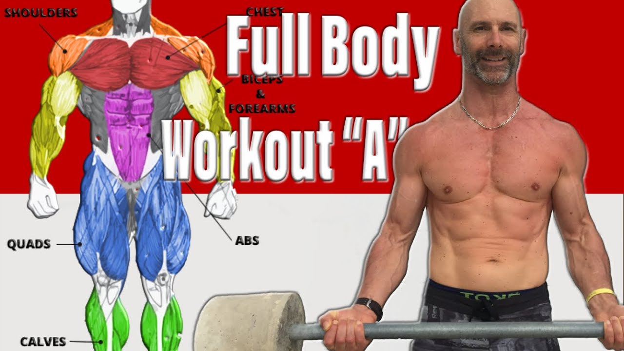 Full Body Workout 3 Times a Week With Squats (Workout 