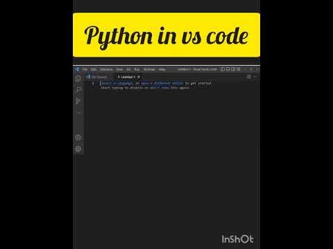 Python in vs code | How to run python in visual studio code #python #pythontutorial