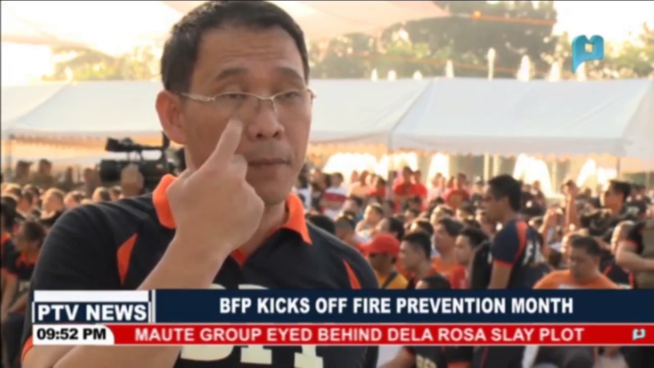BFP kicks off Fire Prevention Month